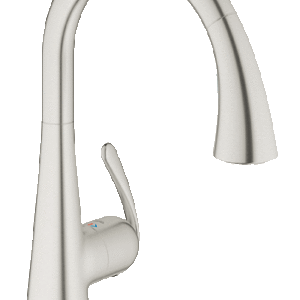 Grohe Ladylux Cafe Kitchen Faucet with Pull-out Spray