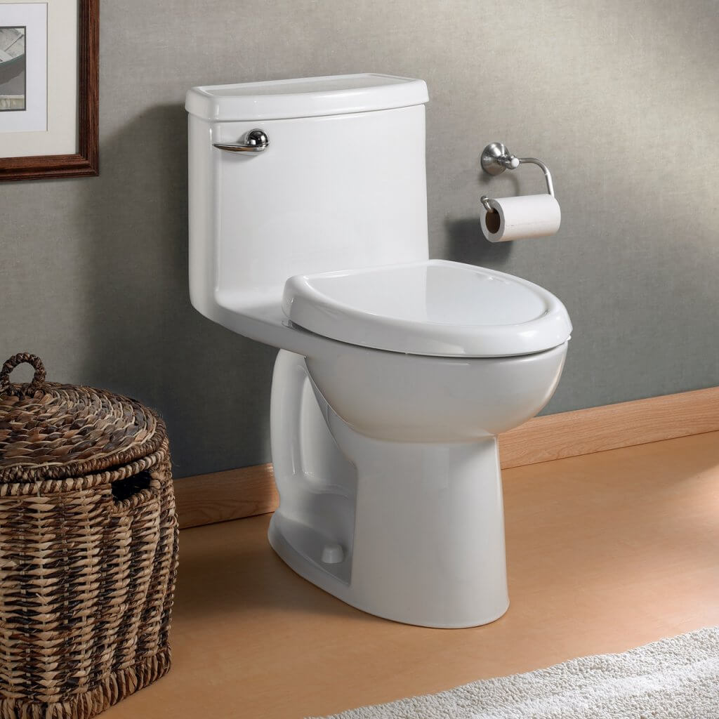 American Standard Compact Cadet 3 FloWise One-Piece 1.28 gpf Toilet ...